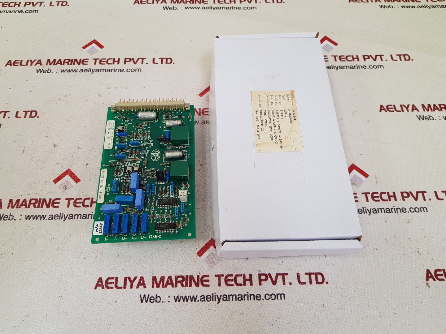 Axa qsr-2 pcb card 579154 rev.c ik 12181 – Aeliya Marine Tech