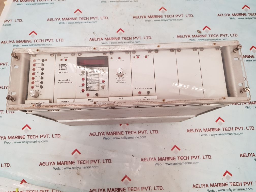 Basler electric be1-25a automatic synchronizer – Aeliya Marine Tech