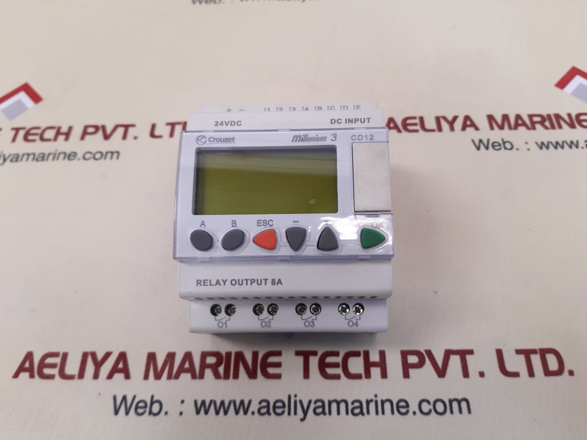 Crouzet cd12 millenium 3 88 970 041 programmable logic controllers – Aeliya Marine Tech