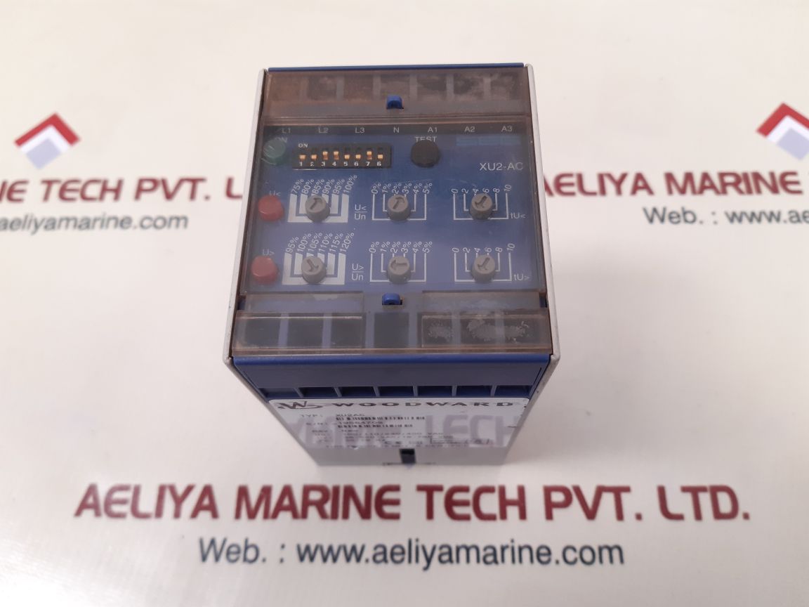 Woodward xu2-ac ac voltage relay – Aeliya Marine Tech