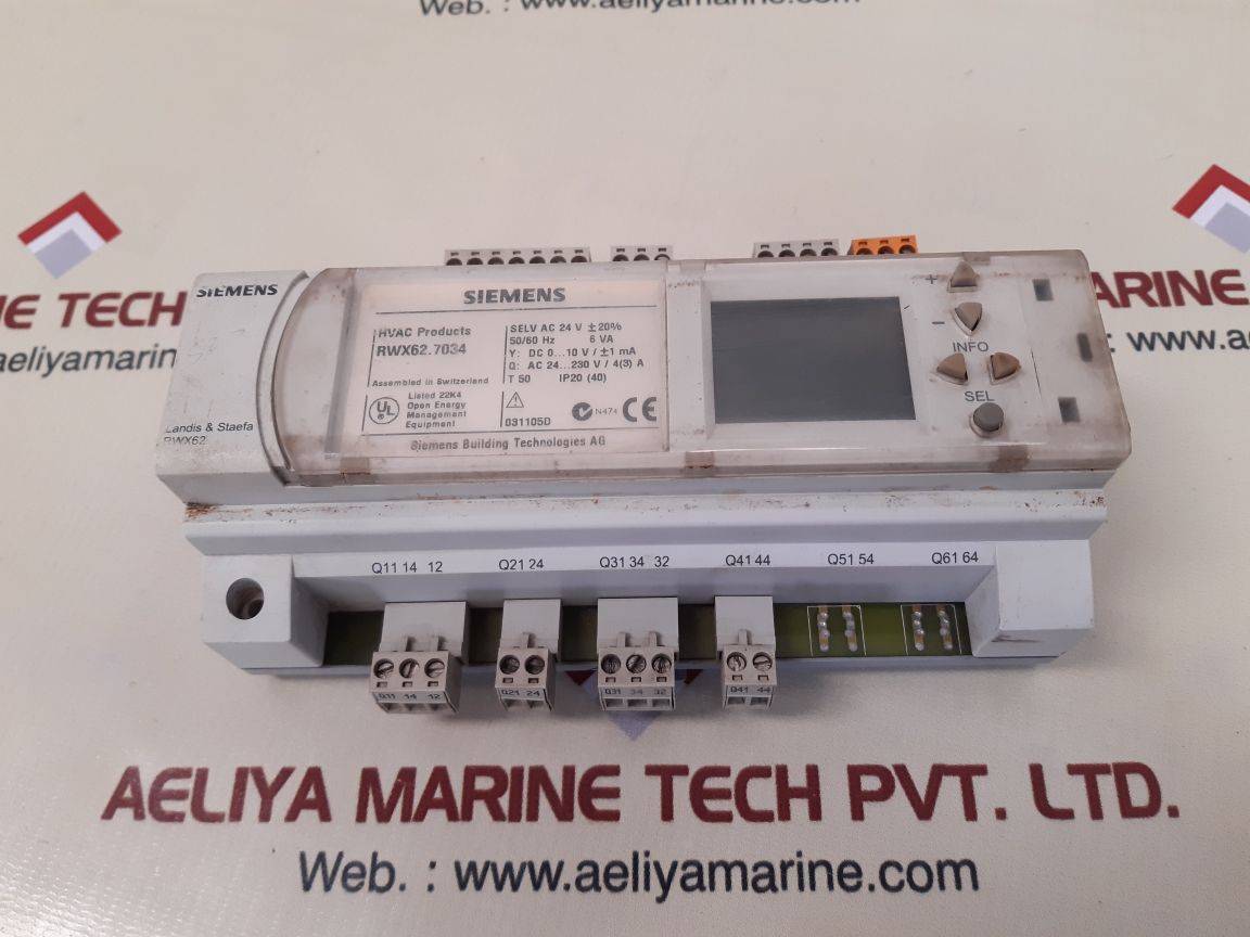 Siemens rwx62.7034 controller module – Aeliya Marine Tech