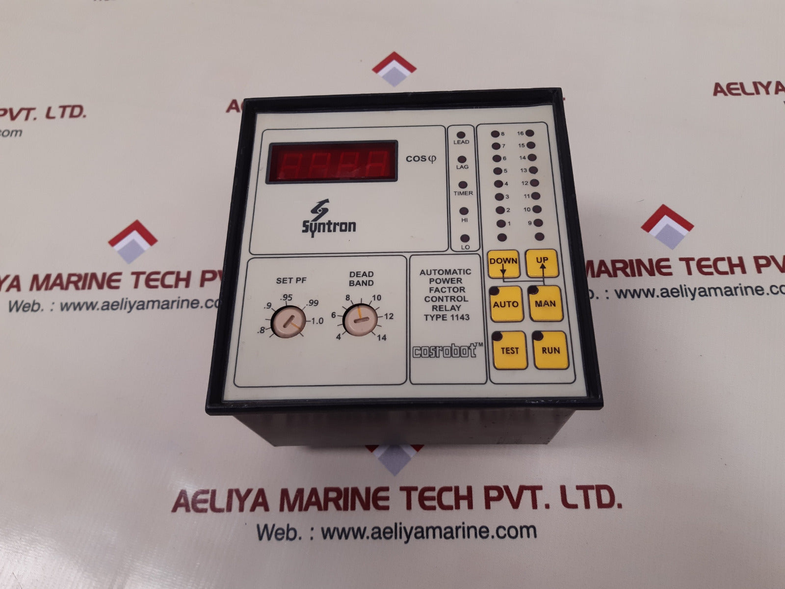 Syntron 1143 automatic power factor control relay 5amps – Aeliya Marine ...