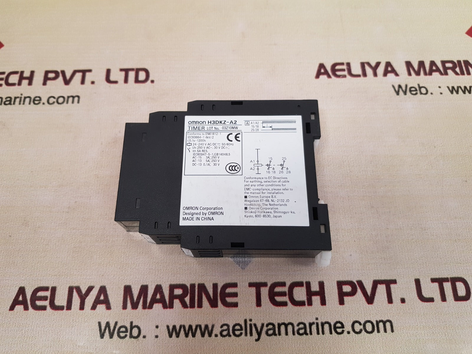 Omron h3dkz-a2 timer relay – Aeliya Marine Tech®