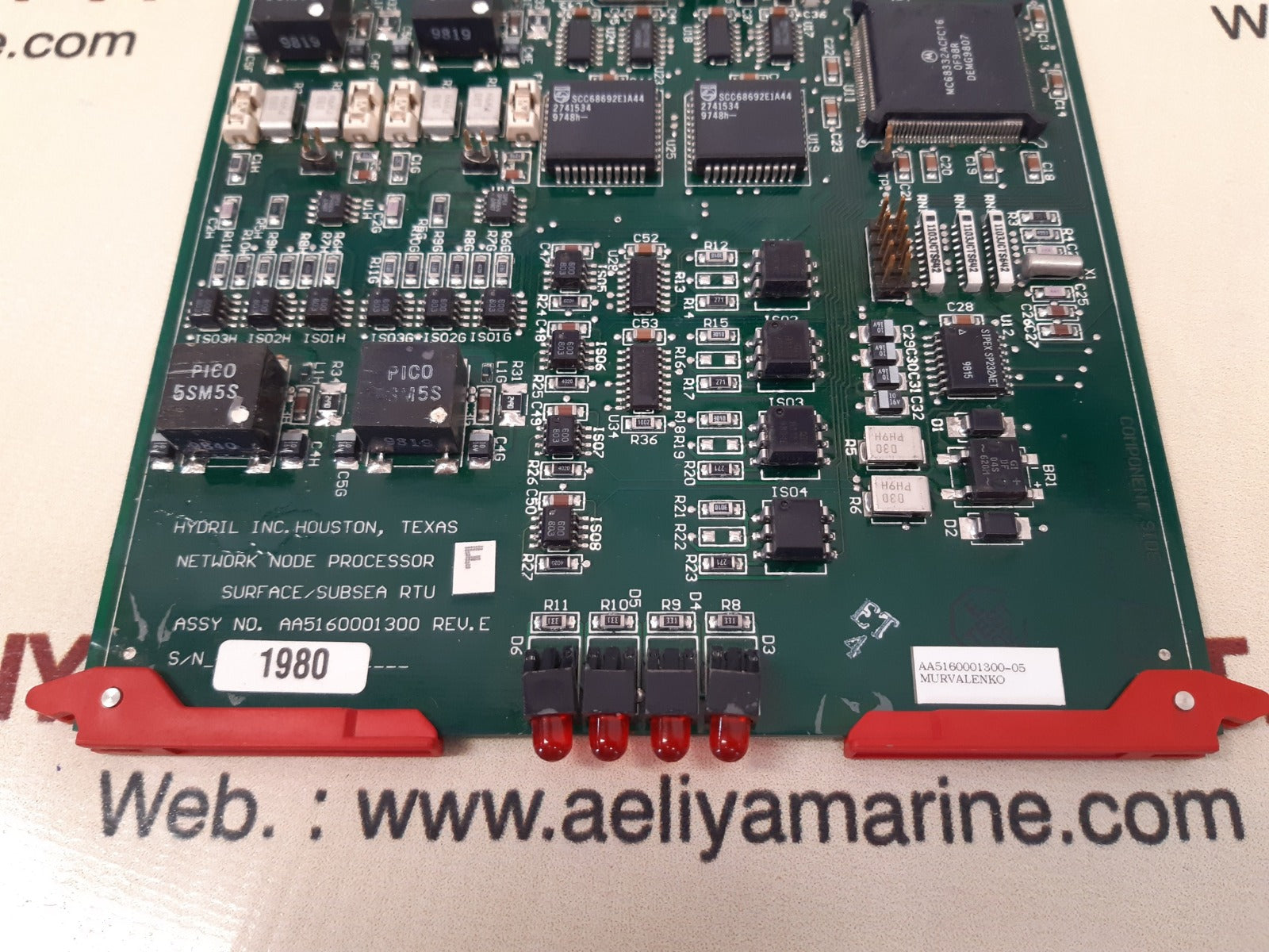 Hydril aa5160001300 network node processor rev.e – Aeliya Marine Tech