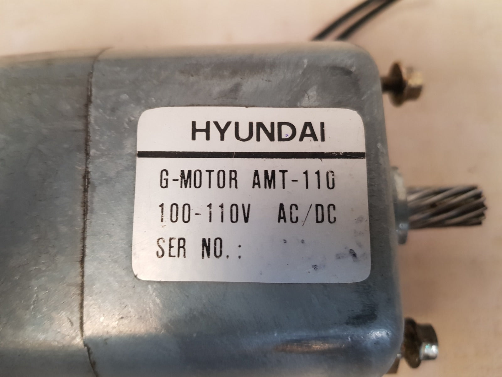 Hyundai g-motor amt-110 100-110v ac/dc – Aeliya Marine Tech®