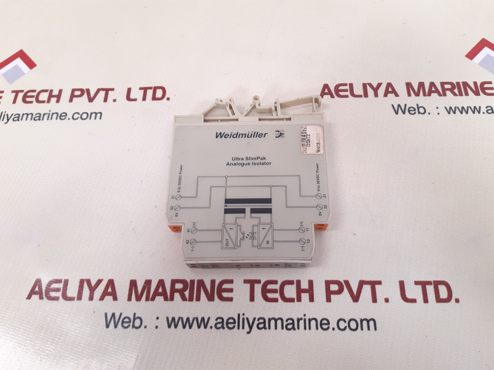 Weidmuller w408-1001 analogue isolator 833174 – Aeliya Marine Tech