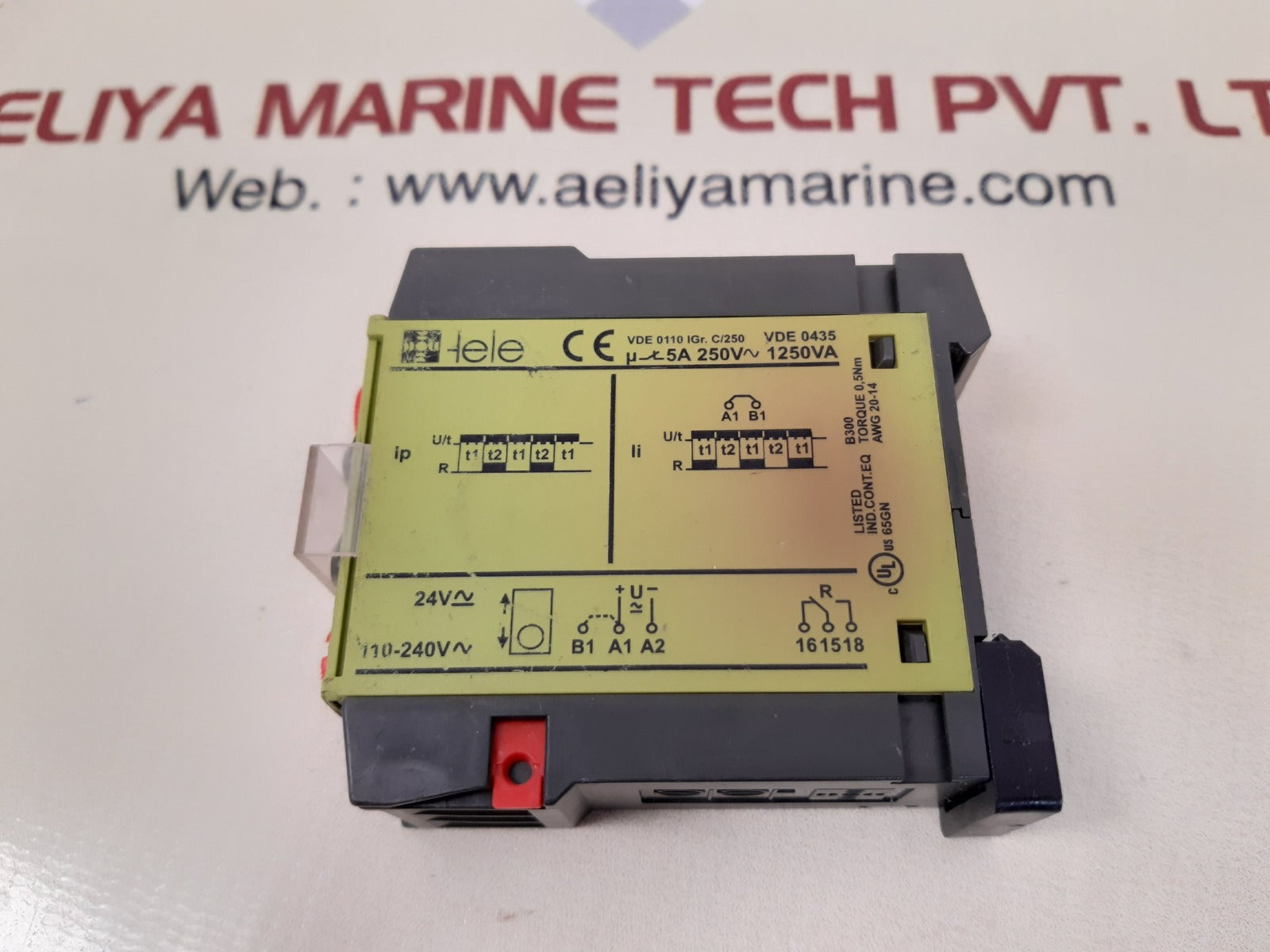 Tele d6di vde 0435 time relay – Aeliya Marine Tech