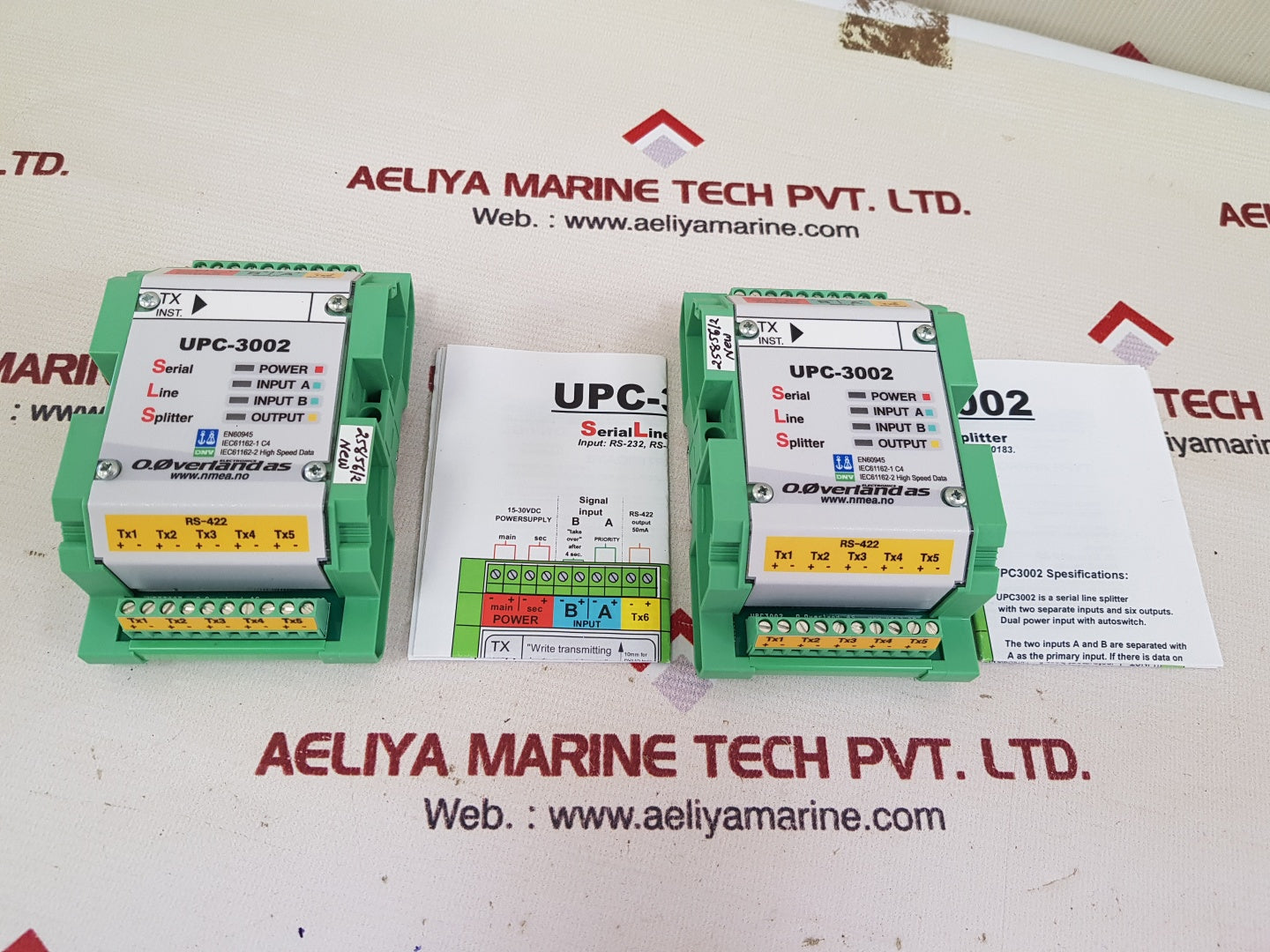 Overland upc-3002 serial line splitter – Aeliya Marine Tech