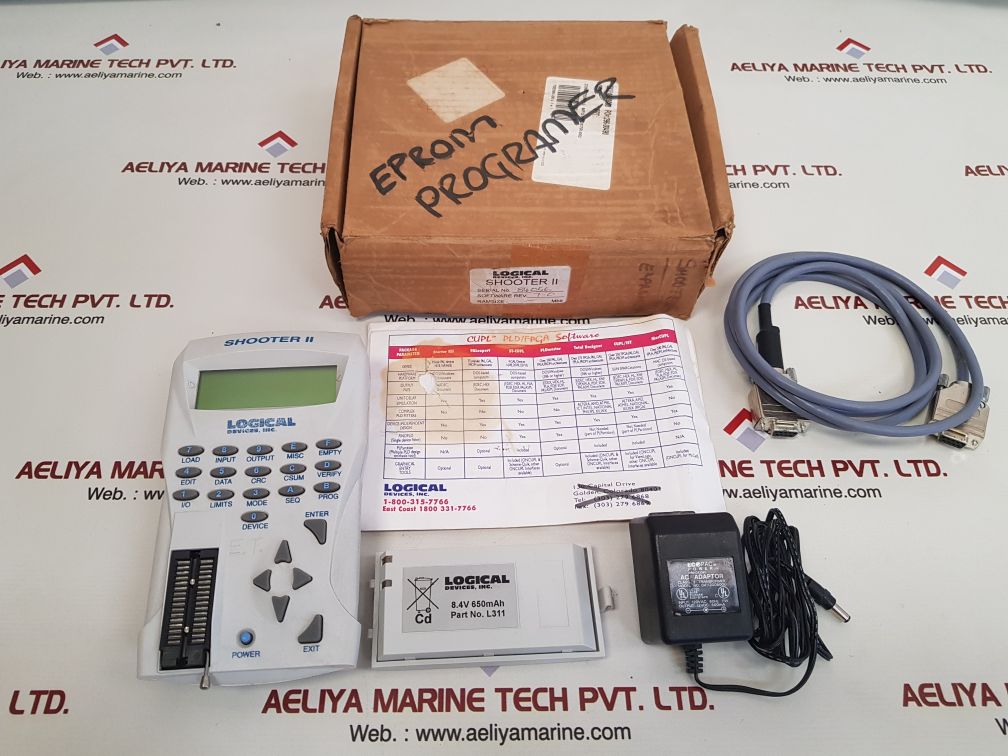 Logical devices shooter II eprom programer – Aeliya Marine Tech