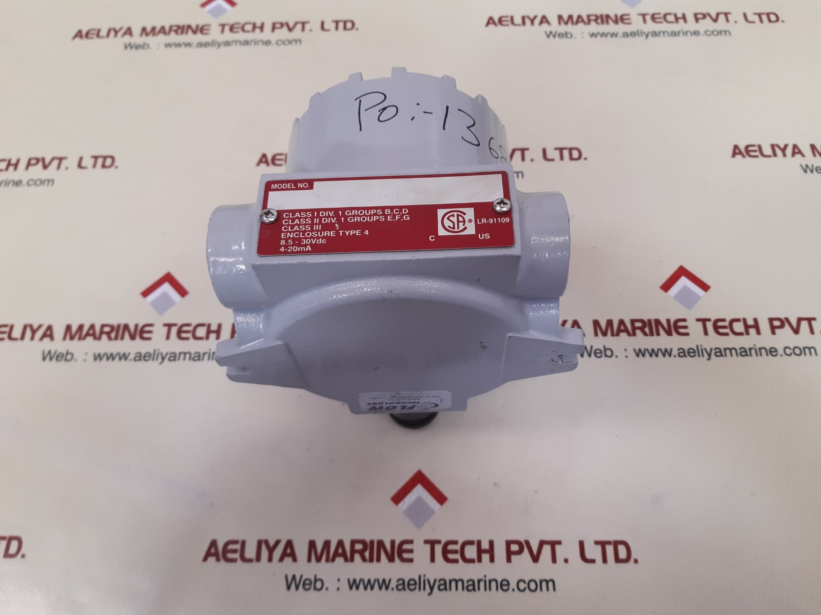 Fti flow technology br30-3-b-4r flow meter – Aeliya Marine Tech