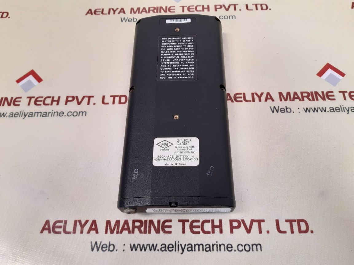 Ge fanuc ic660hhm501l hand held monitor – Aeliya Marine Tech®