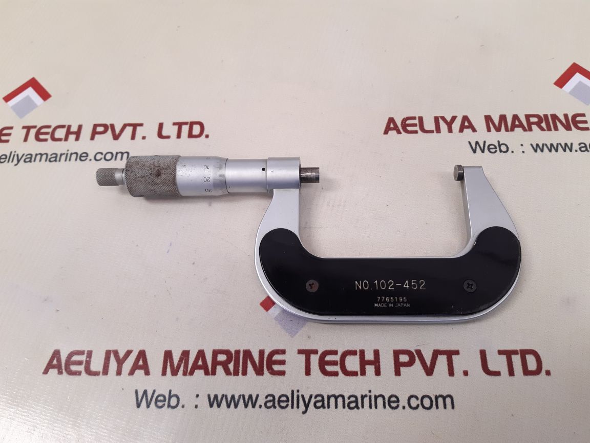 Mitutoyo 102-452 micrometer 50-75mm 0.01mm – Aeliya Marine Tech®