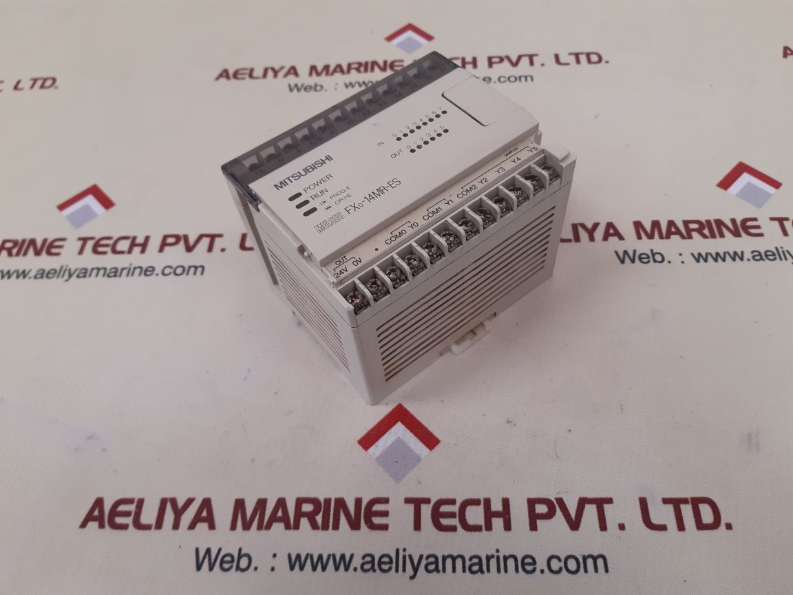 Mitsubishi melsec fx0-14mr-es programmable controller – Aeliya Marine Tech®