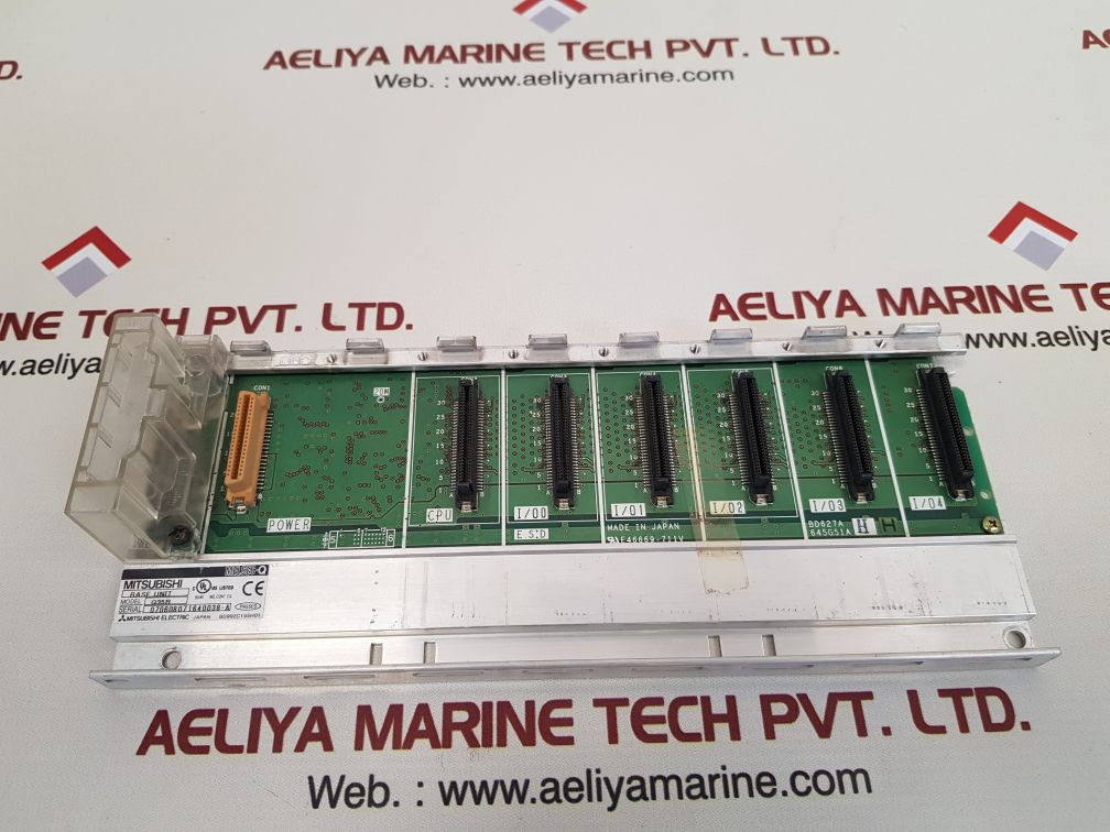 Mitsubishi melsec-q q35b base unit 645g51a h h – Aeliya Marine Tech