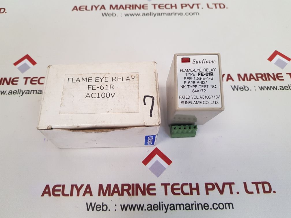 Sunflame fe-61r flame-eye relay 110v used – Aeliya Marine Tech