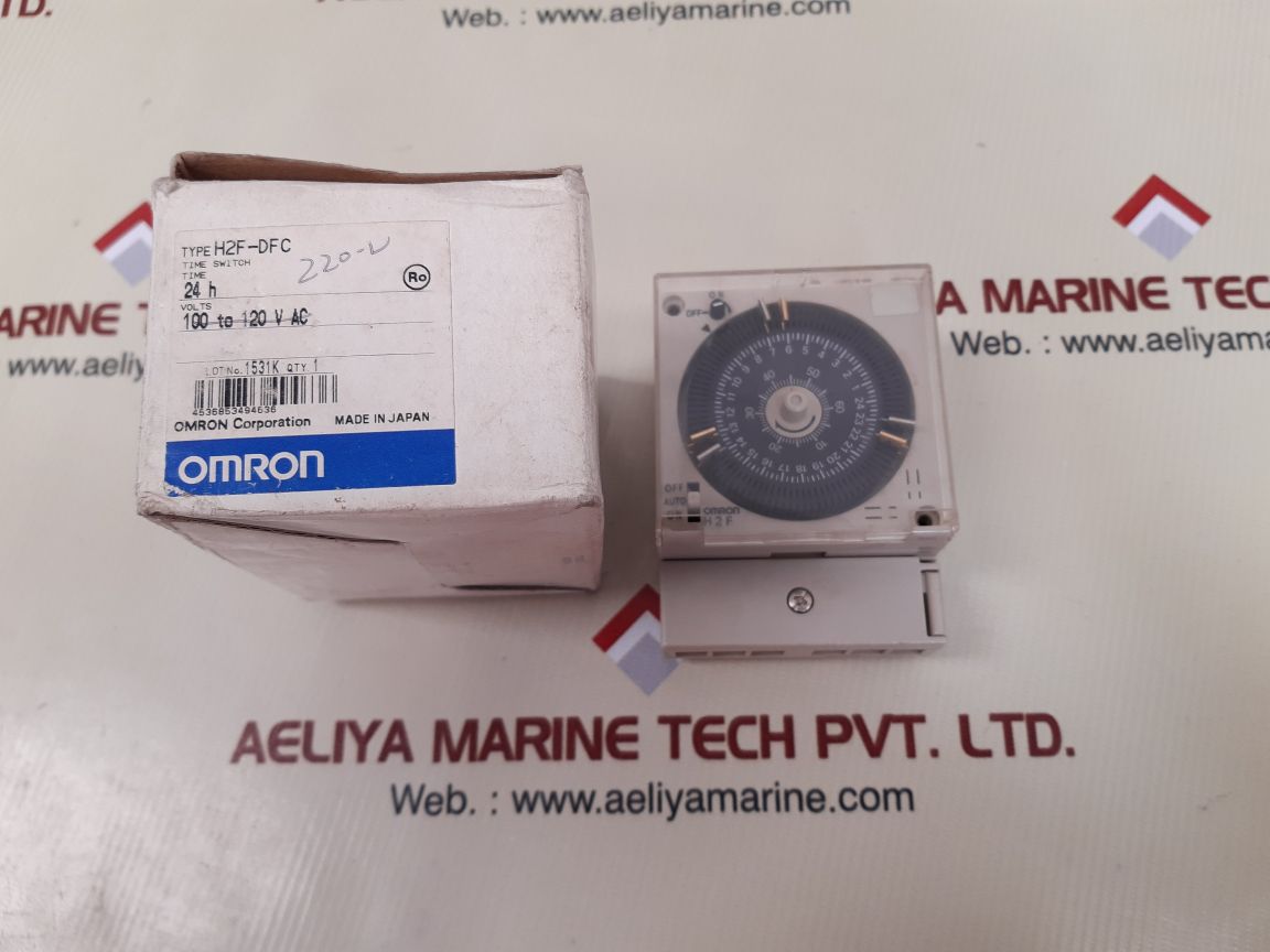 Omron h2f-dfc time switch used – Aeliya Marine Tech®