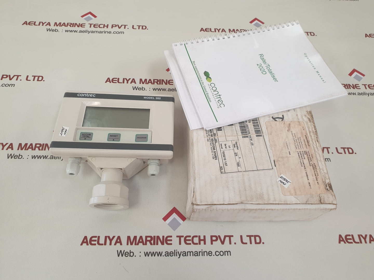 Contrec systems 202di & 214di flowmeter – Aeliya Marine Tech®