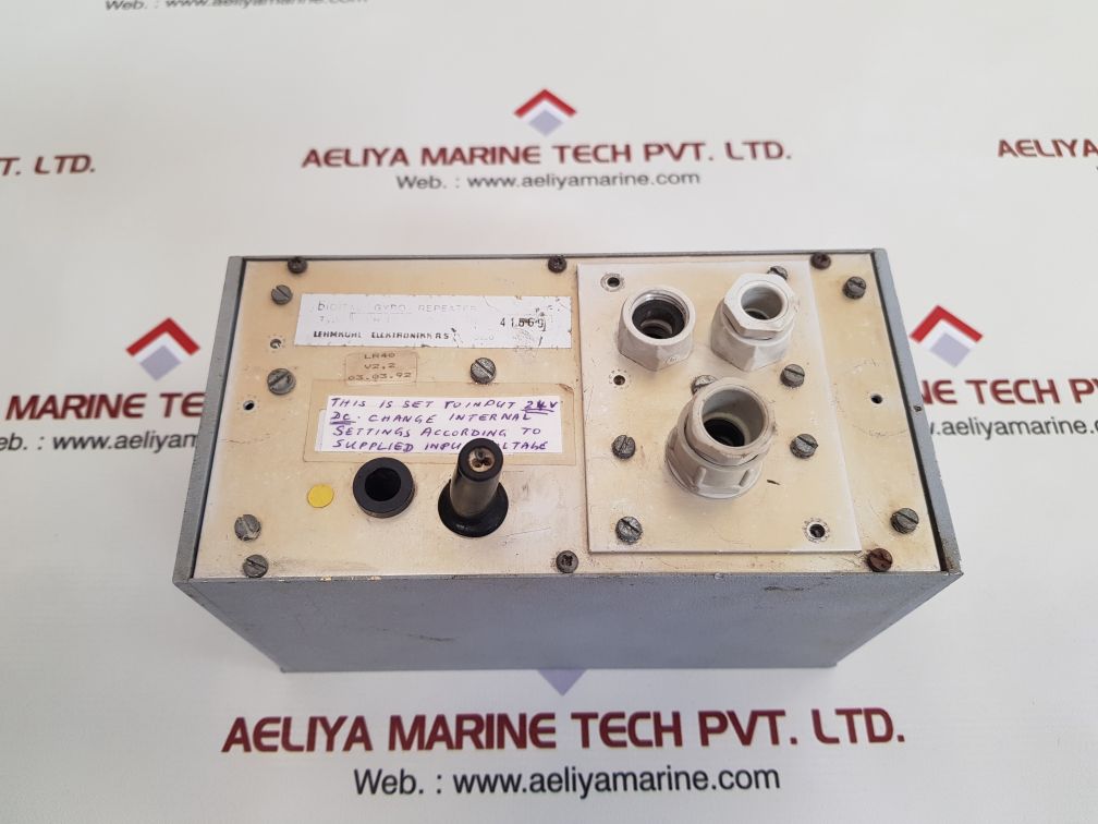 Lehmkuhl lr40 digital gyro repeater – Aeliya Marine Tech