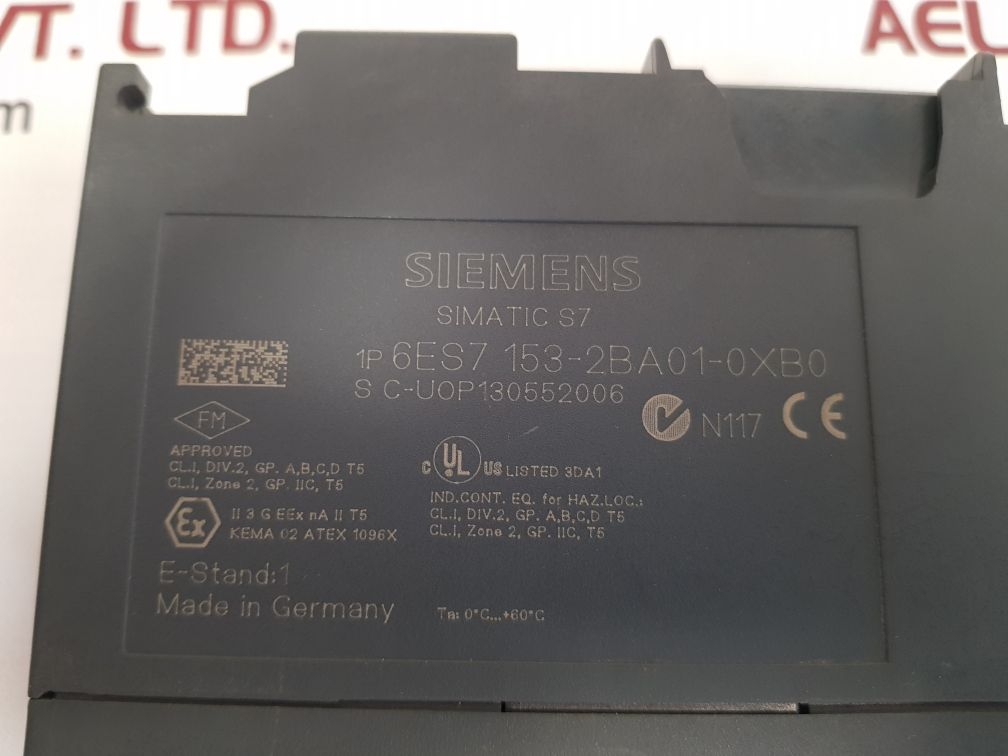 Siemens simatic s7 6es7 153-2ba01-0xb0 interface module – Aeliya Marine ...