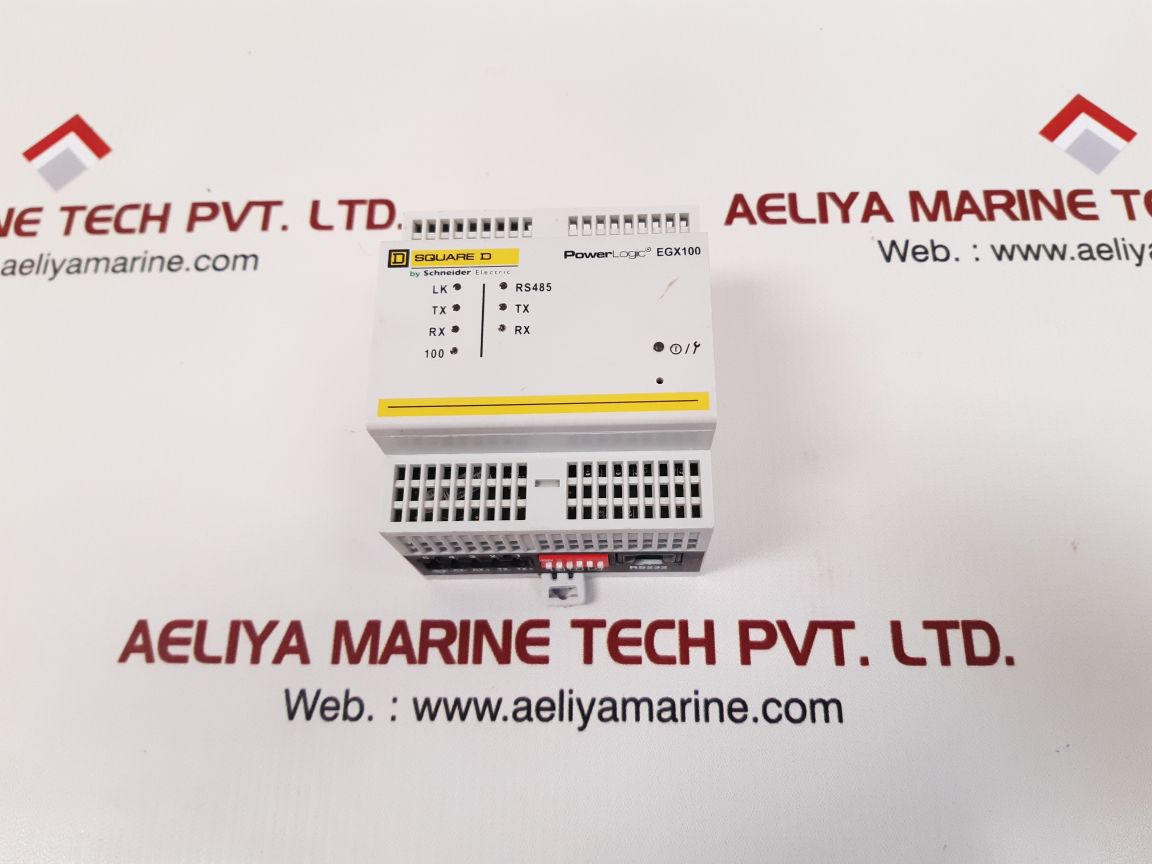 Square d power logic egx100 ethernet gateway Used – Aeliya Marine Tech