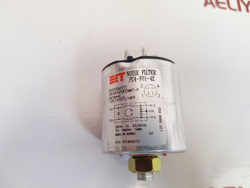 Bit pc4-f01-42 noise filter – Aeliya Marine Tech