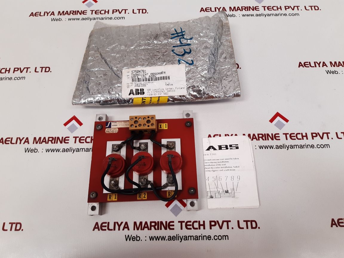 ABB safe 1a1 transient absorber 57504781b – Aeliya Marine Tech