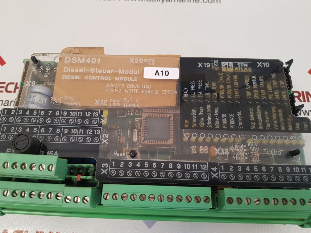 Stn atlas dsm 401 diesel control module – Aeliya Marine Tech