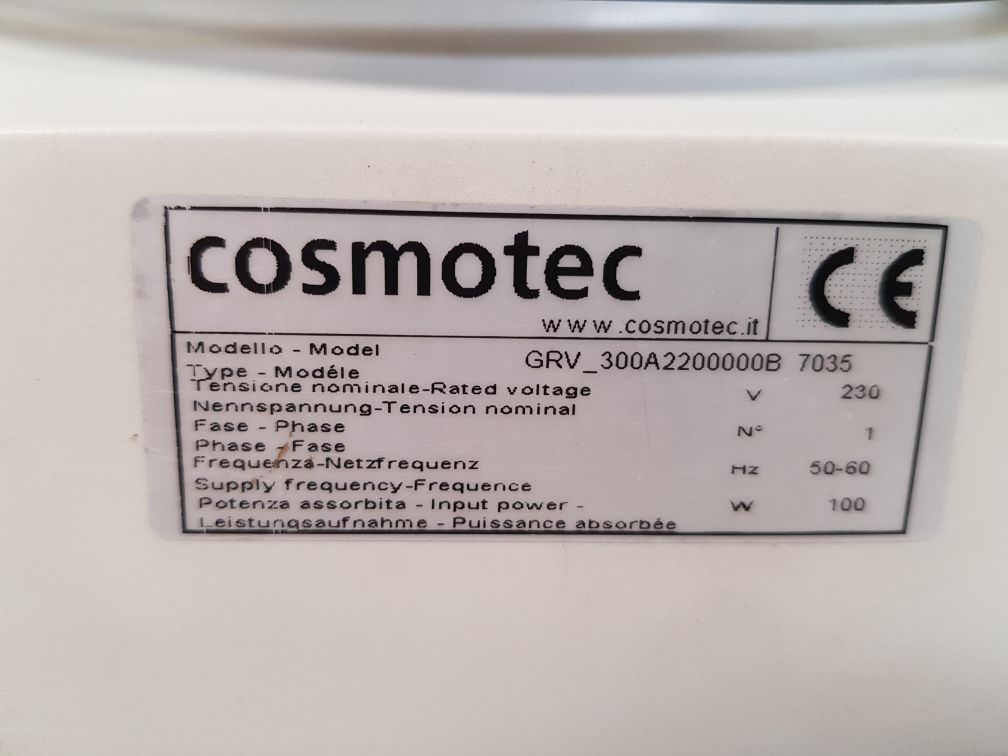 Cosmotec grv_300a1100000b 7035 – Aeliya Marine Tech®