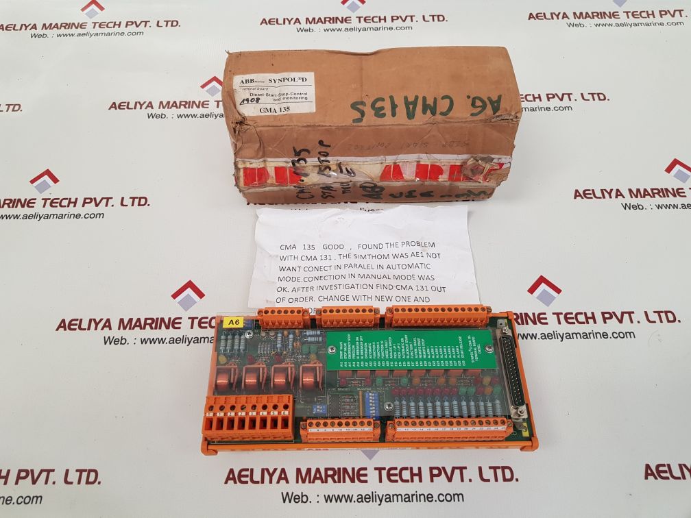 Abb synpol d cma 135 automatic diesel start module 3dde 300 415 ...