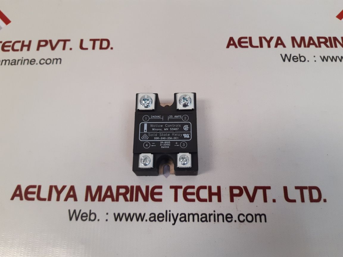 watlow ssr-240-25a-dc1 solid state relay – Aeliya Marine Tech
