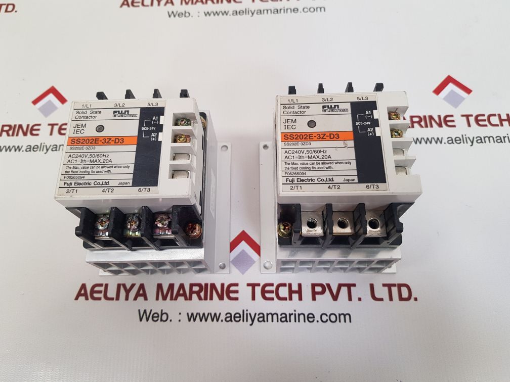 Fuji electric ss202e-3zd3 solid state contactor – Aeliya Marine Tech