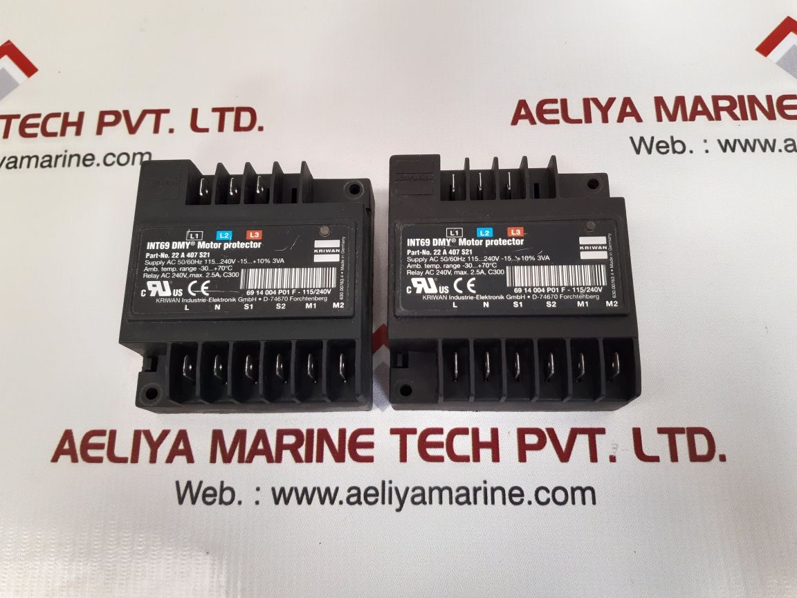 Kriwan int69 dmy compressor motor protector 22 a 407 s21 – Aeliya ...