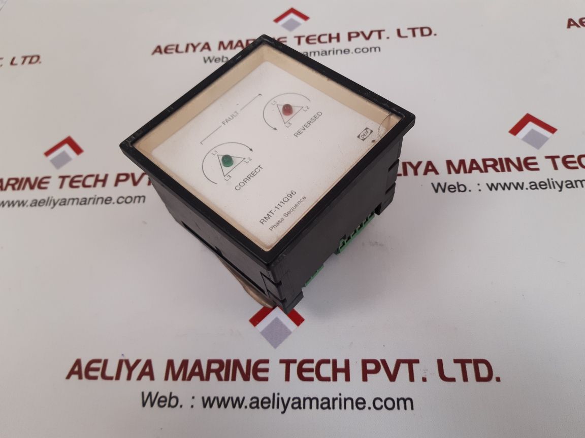 Deif rmt-111q96 phase sequence relay meter – Aeliya Marine Tech