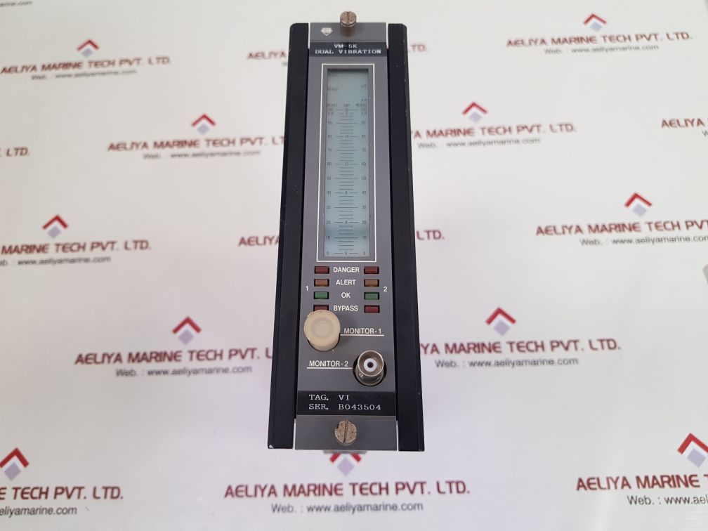 Shinkawa vm-5k dual vibration monitor meter – Aeliya Marine Tech