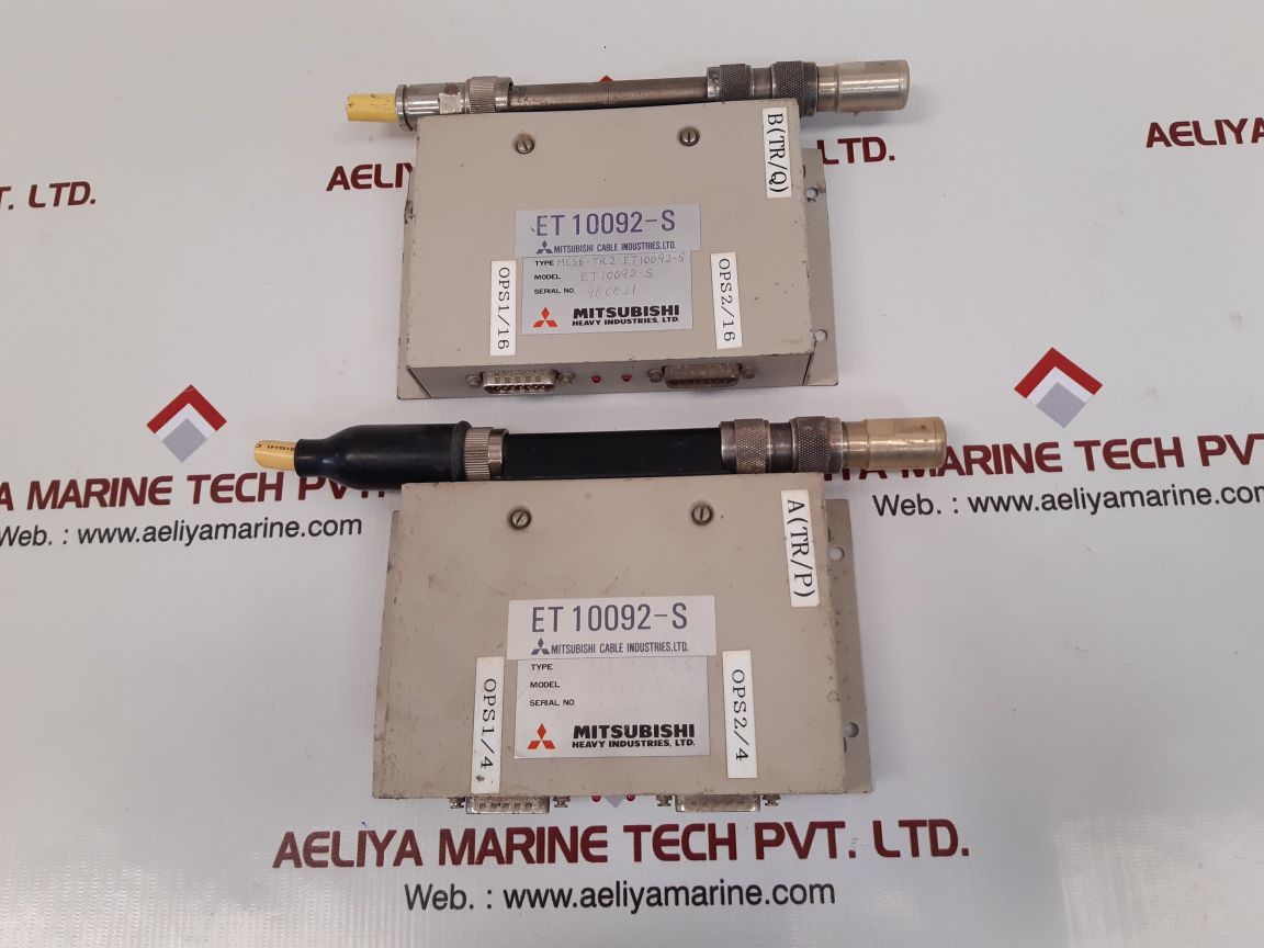 Mitsubishi et10092-s ieee 802.3 transceiver unit – Aeliya Marine Tech
