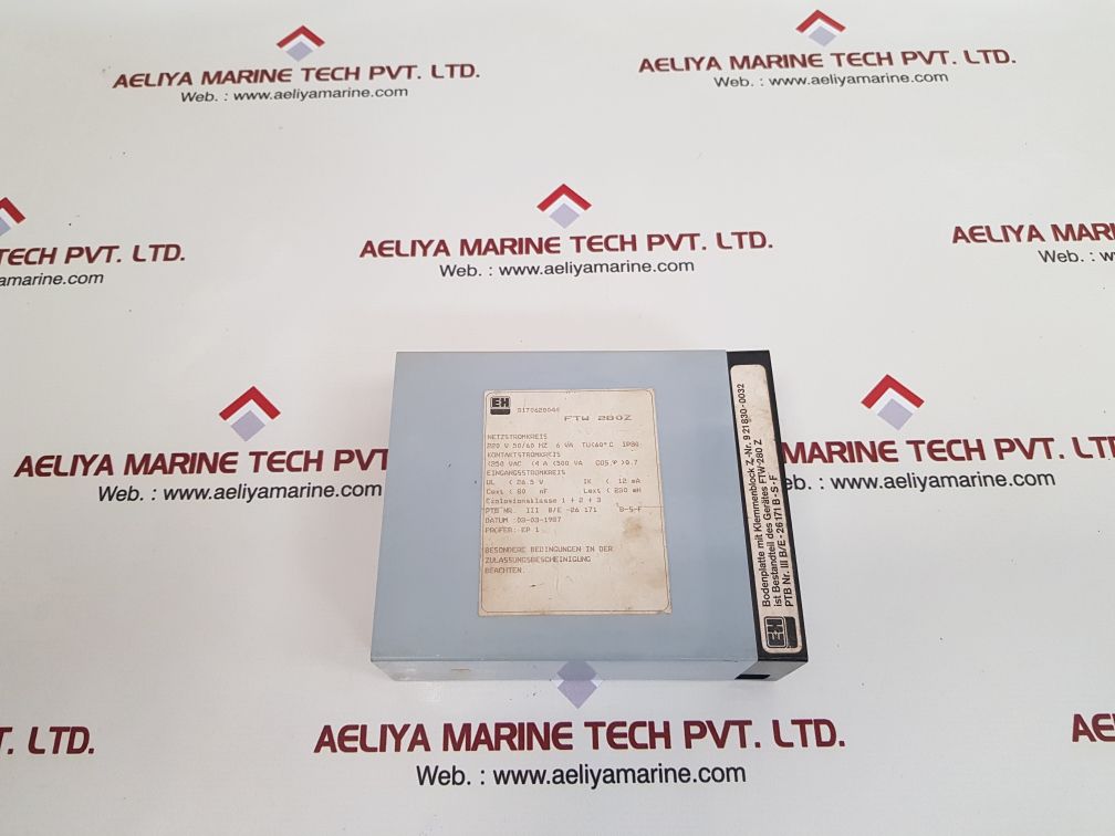 Endress+hauser ftw 280z Nivotester level meter – Aeliya Marine Tech®