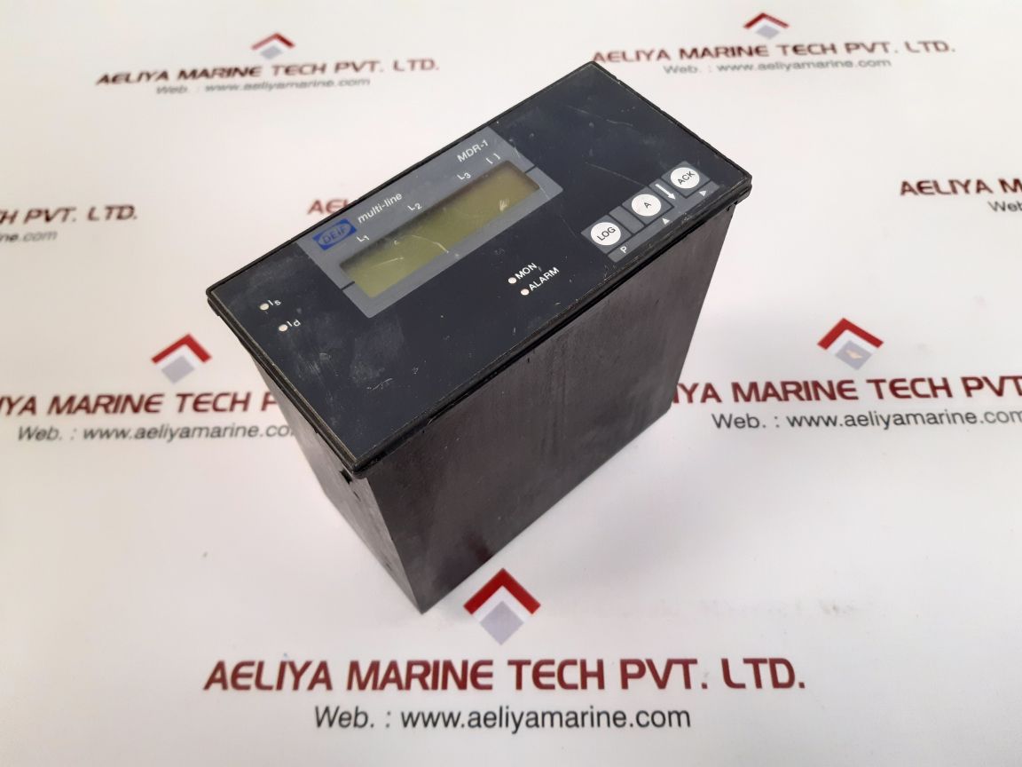 Deif multi-line mdr-1 differential relay Used – Aeliya Marine Tech