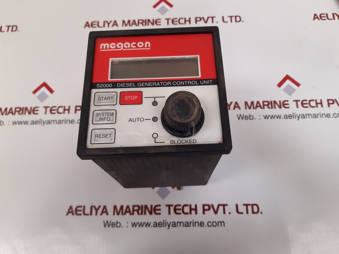 Compact and Durable Megacon S2000 Diesel Generator Control Unit ...