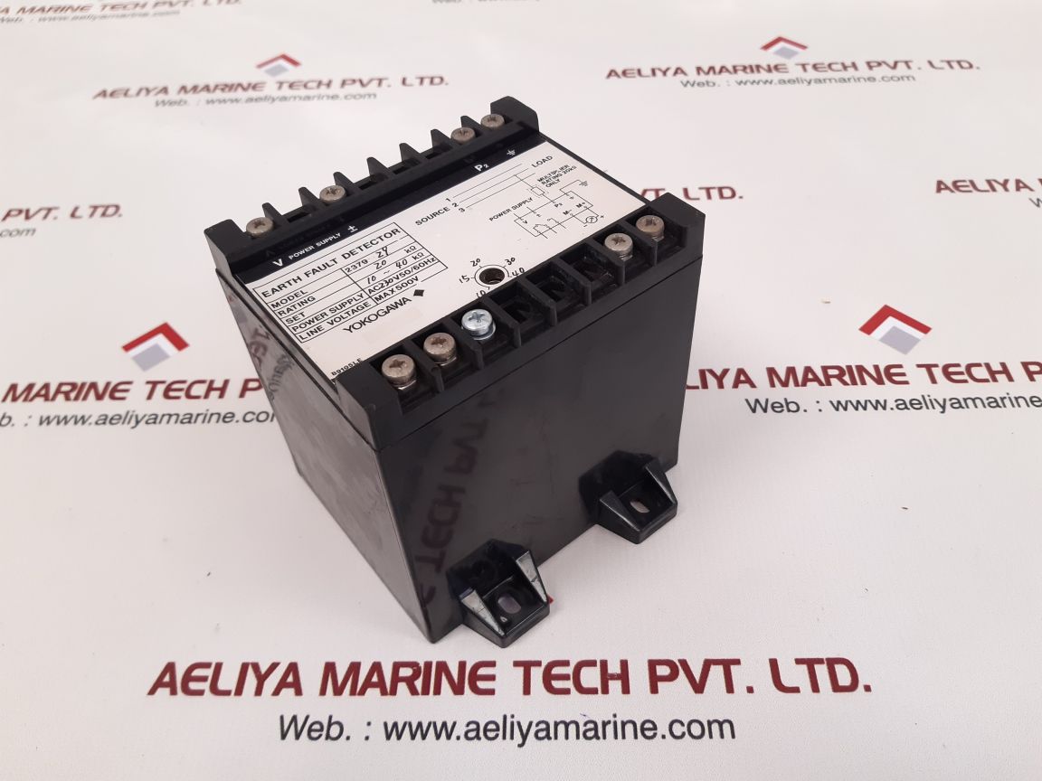 Yokogawa 2379-29 Earth Fault Detector – Industrial Safety – Aeliya ...