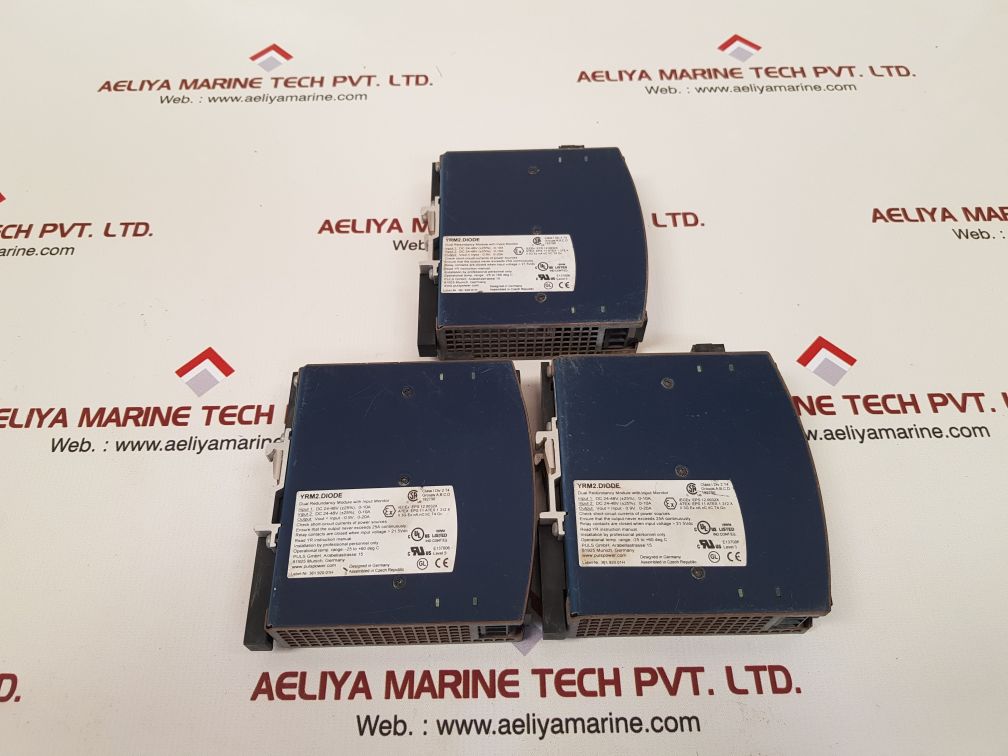 Puls yrm2.diode redundancy module with input monitor – Aeliya Marine Tech