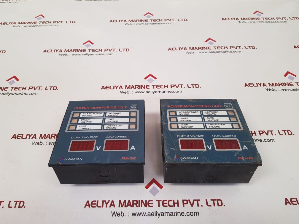 Hwasan pmu-24d power monitoring unit – Aeliya Marine Tech