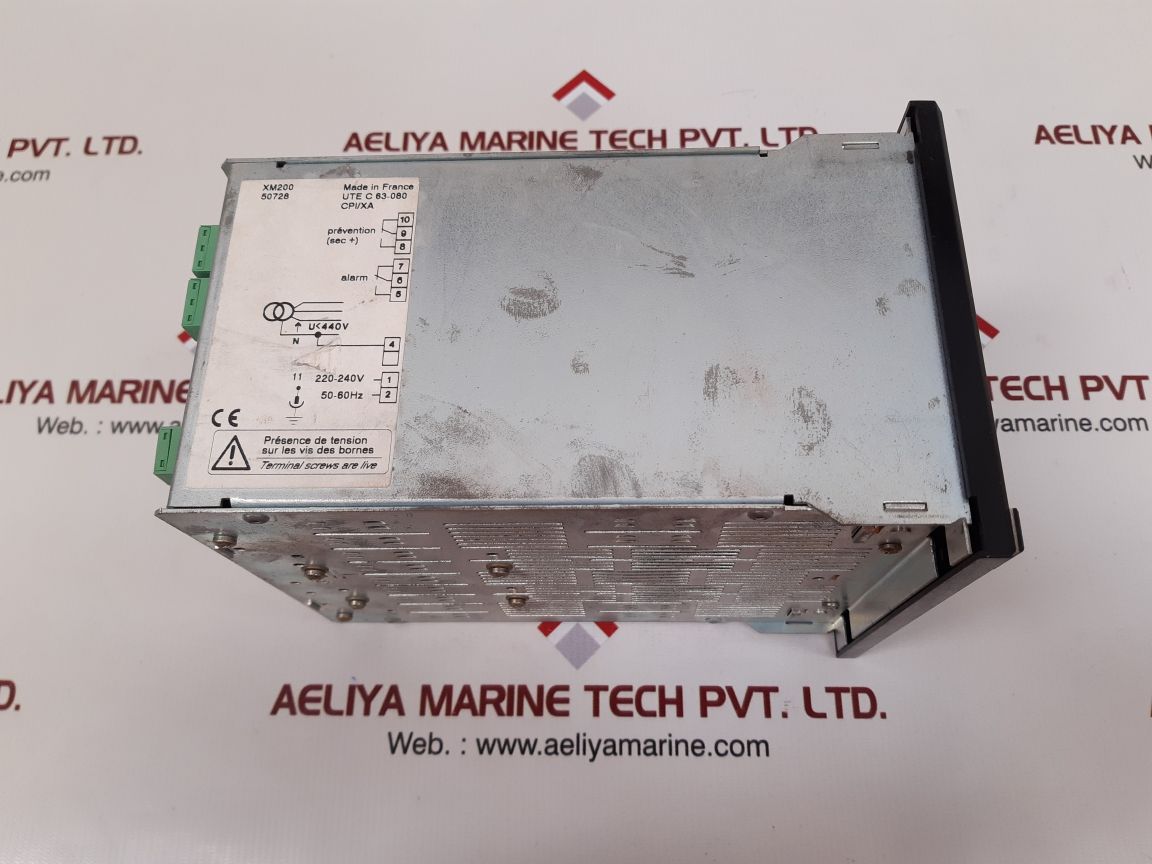 Merlin gerin xm200 vigilohm system monitor 50728 – Aeliya Marine Tech®