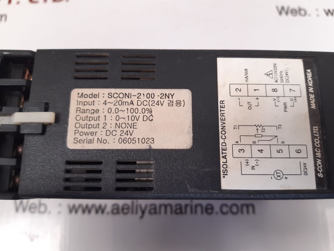 S-con sconi-2100-2ny isolated-converter – Aeliya Marine Tech