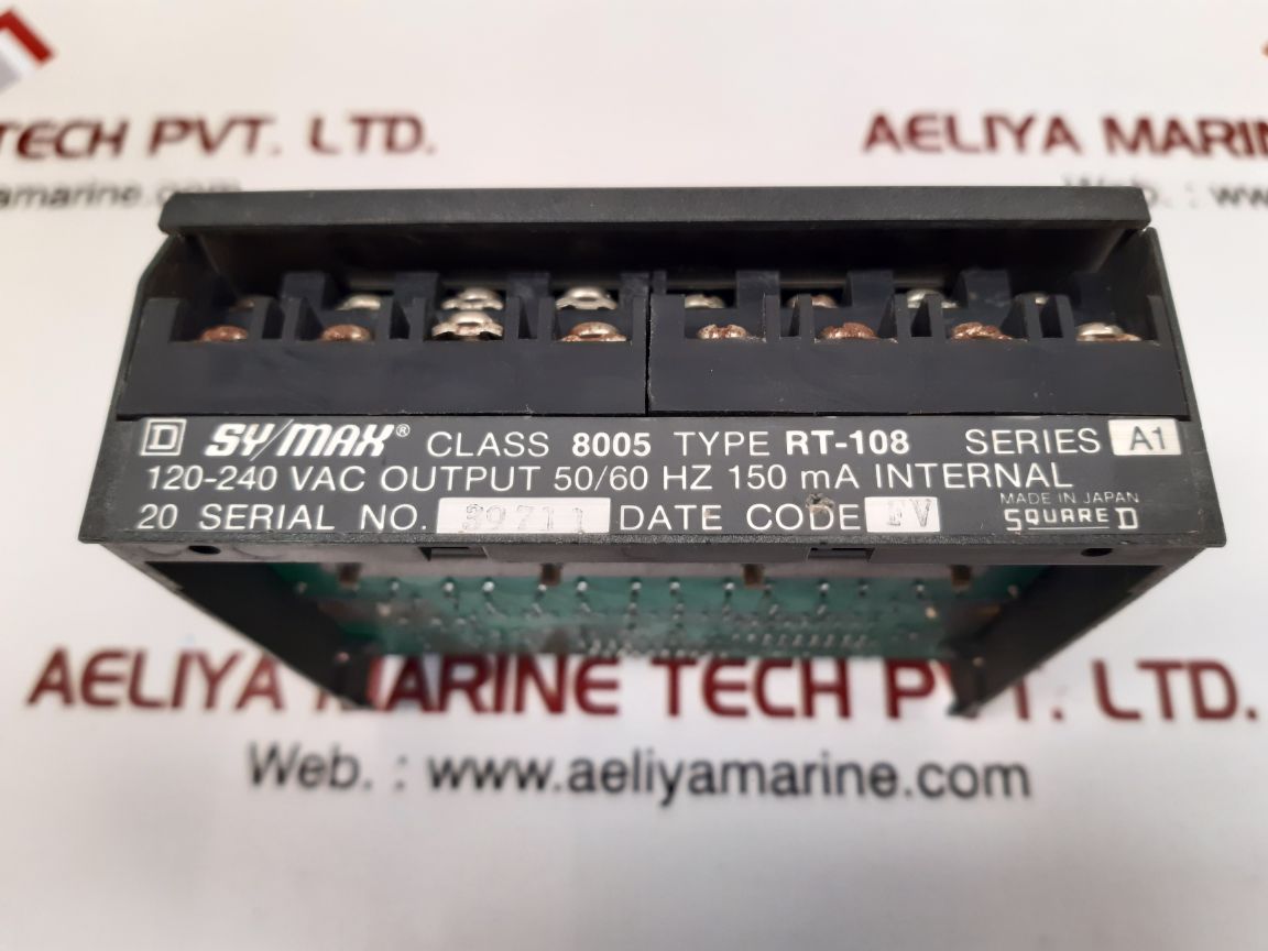 Square d rt-108 relay output module – Aeliya Marine Tech