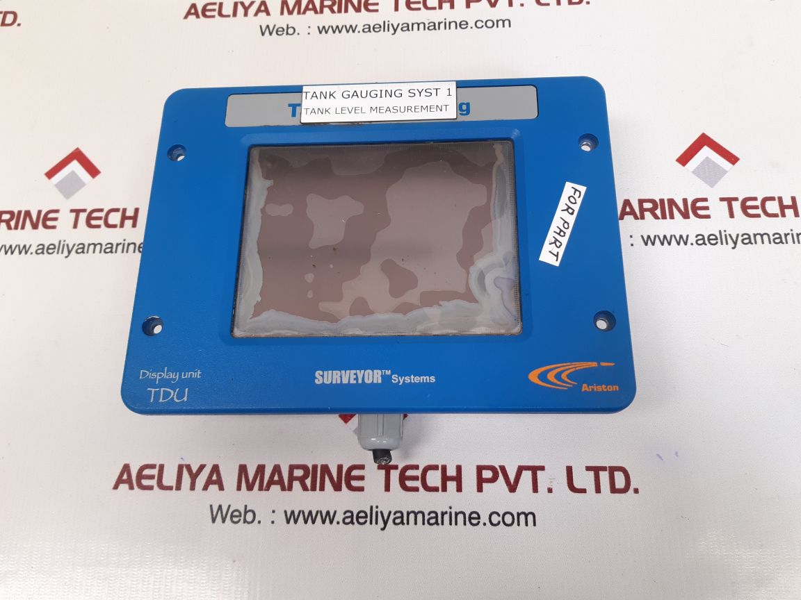 Ariston display unit tdu rev. 3c – Aeliya Marine Tech