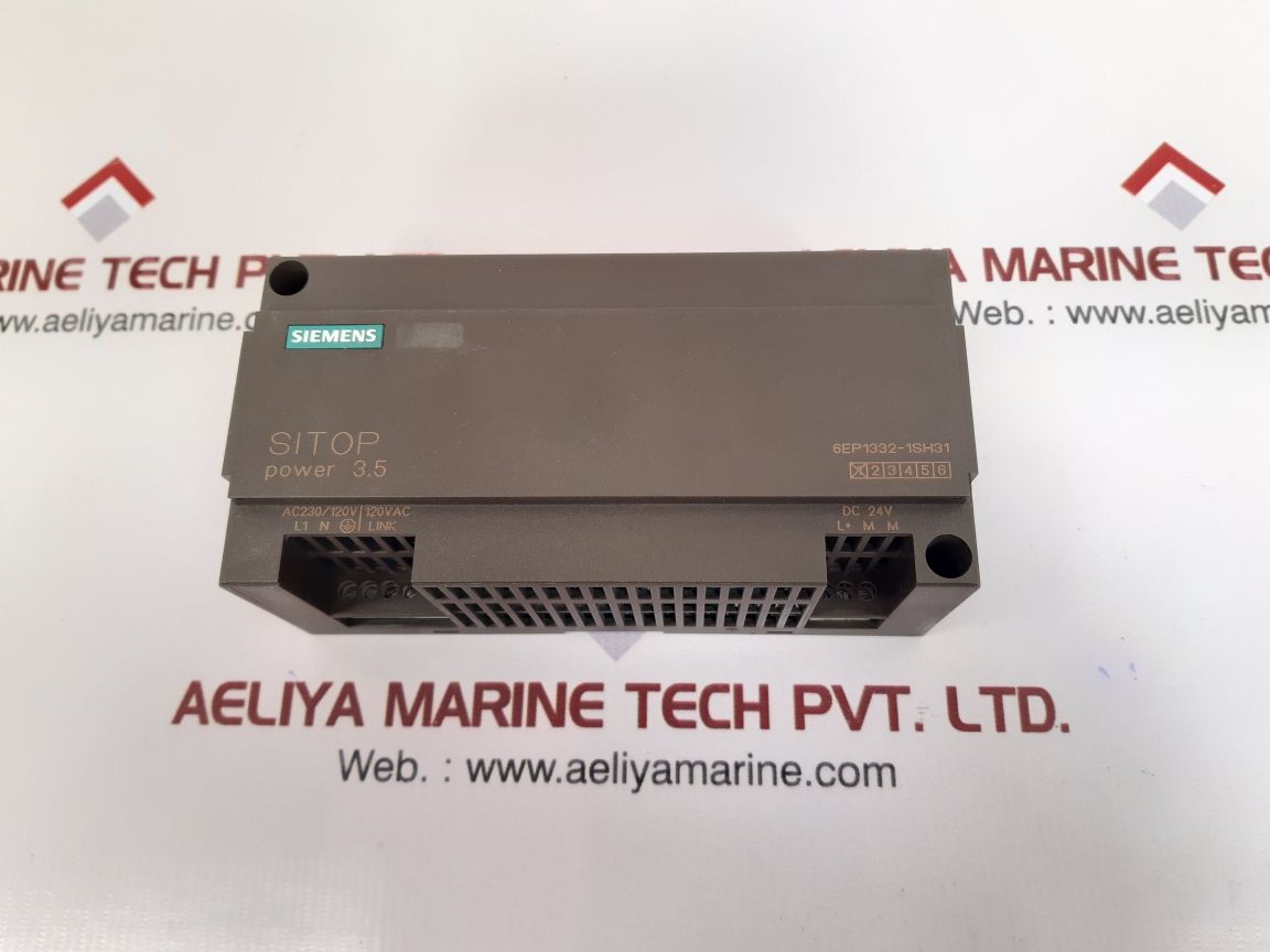 Siemens sitop power 3.5 6ep1332-1sh31 power supply – Aeliya Marine Tech