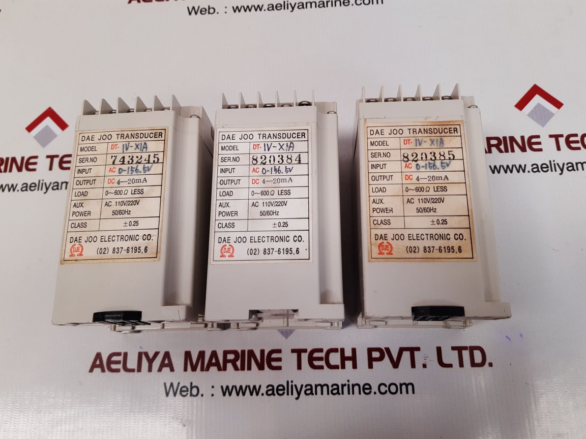 Daejoo dt-1v-x1a transducer – Aeliya Marine Tech