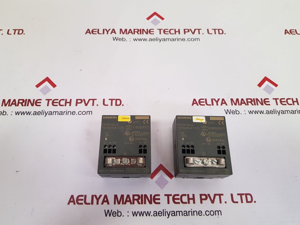 Siemens 6es7 972-0da00-0aa0 profibus terminator used – Aeliya Marine Tech