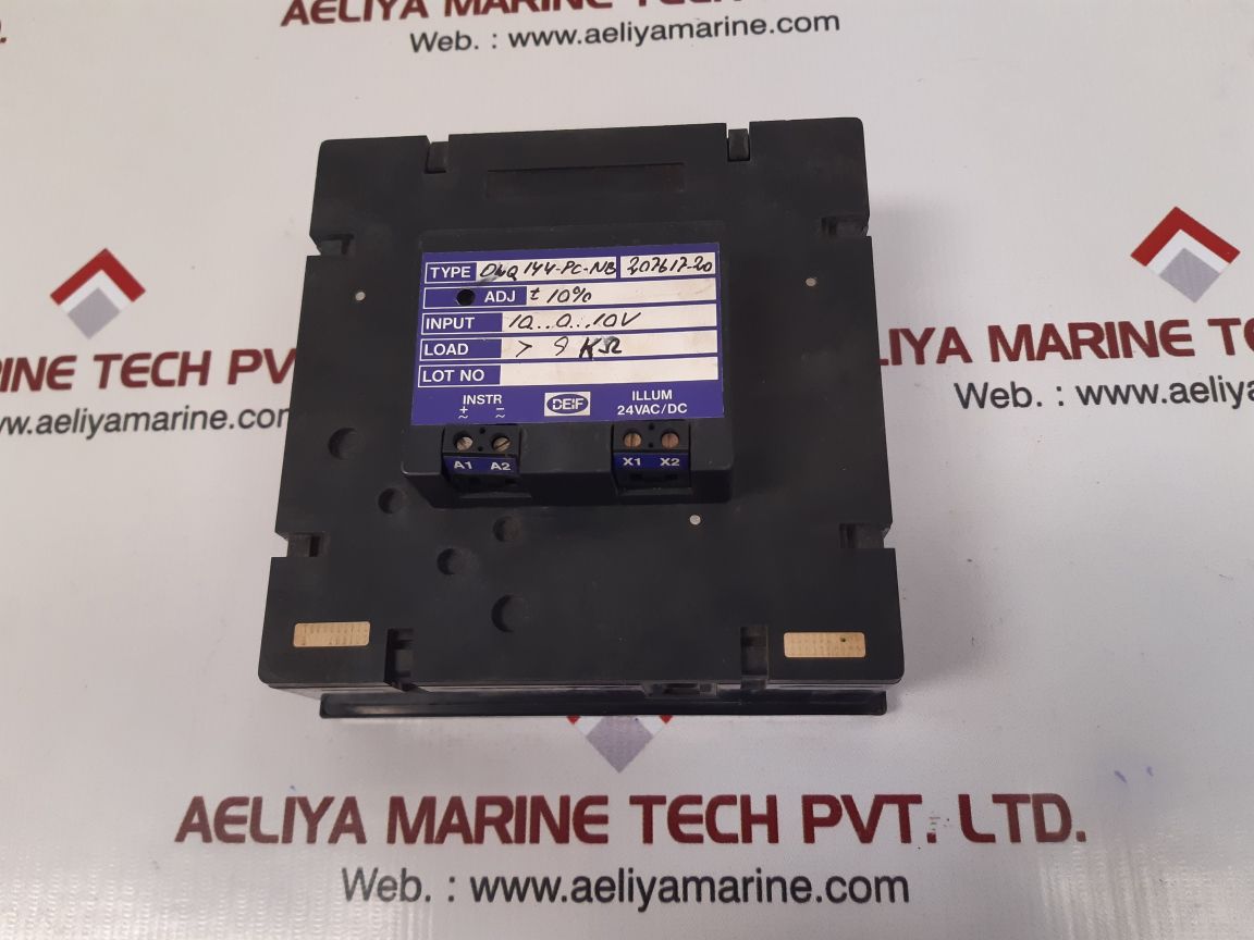 Deif/Norcontrol dlq 144-pc-nb pitch indicator – Aeliya Marine Tech®