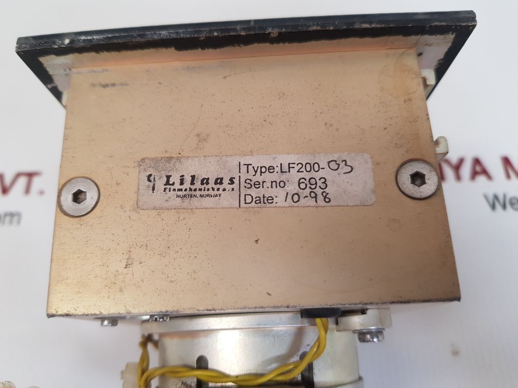 Lilaas lf200-03 meter – Aeliya Marine Tech®